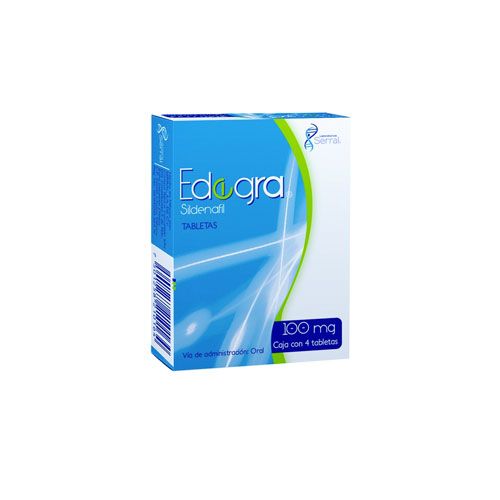SILDENAFIL 100 mg, 4 tab, EDEGRA | Farmasuper