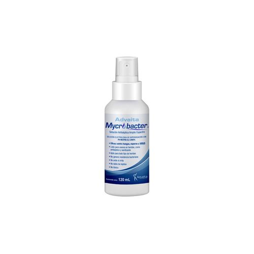 SOLUCIÓN ANTISÉPTICA AMPLIO ESPECTRO 120 mL MYCROBACTER | Farmasuper
