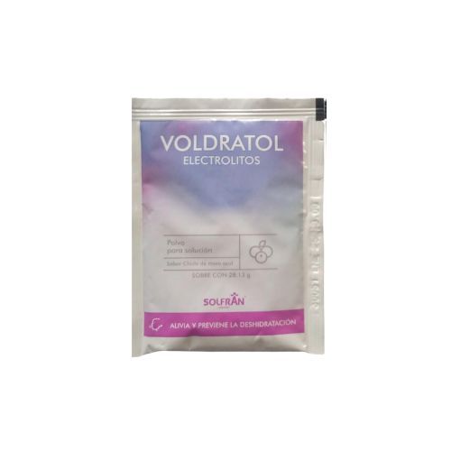 ELECTROLITOS ORALES, 28.13 g, VOLDRATOL MORA AZUL | Farmasuper