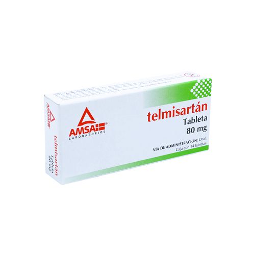 TELMISARTAN 80 mg, 14 tab, AMSA | Farmasuper