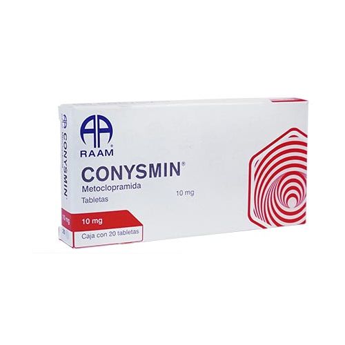 METOCLOPRAMIDA 10 mg, 20 tab, CONYSMIN | Farmasuper