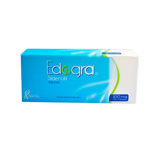 SILDENAFIL 100 mg, 20 tab, EDEGRA | Farmasuper